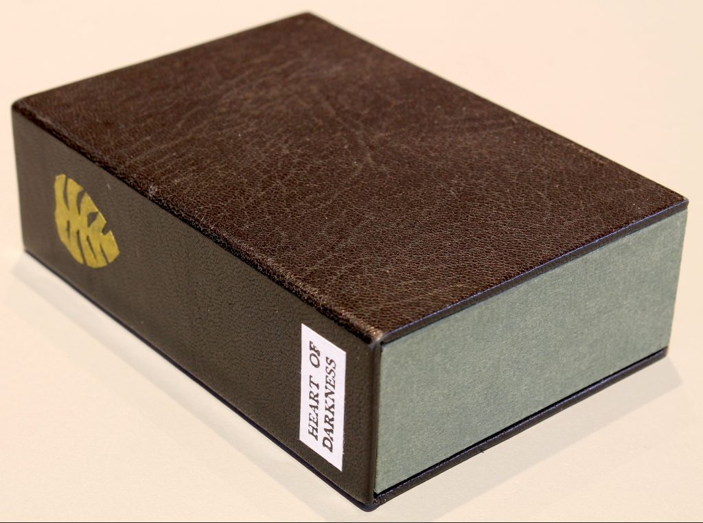 A cloth covered drop-back box